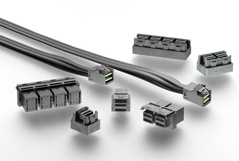 Новый внутренний mini-SAS разъём от TE Connectivity