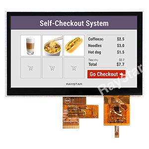 7" IPS TFT ЖК-дисплей с емкостной сенсорной панелью